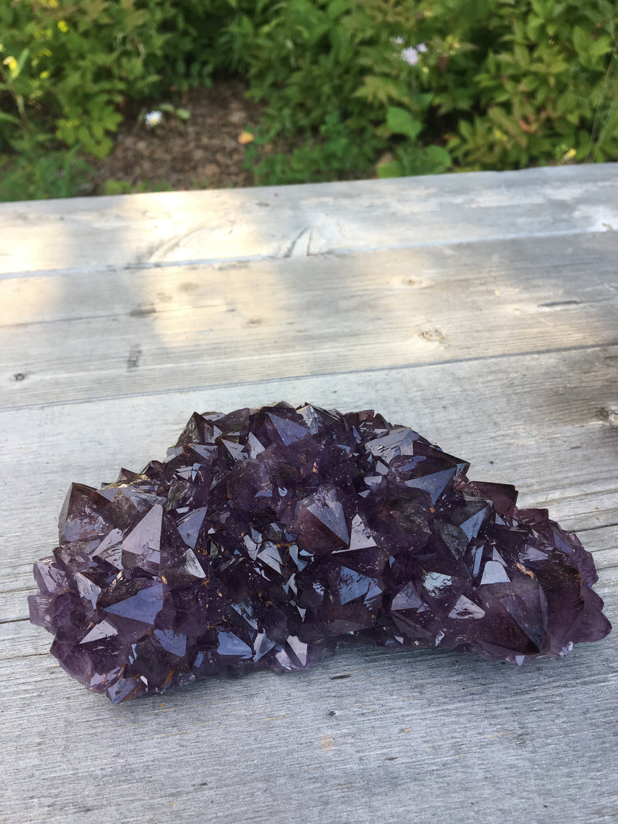 Amethyst Cluster – Diamond Willow Amethyst Mine